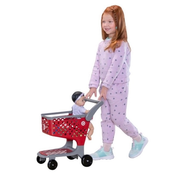 Toys | Set Of 2 Target Toy Shopping Carts For Kids With Groceries ...